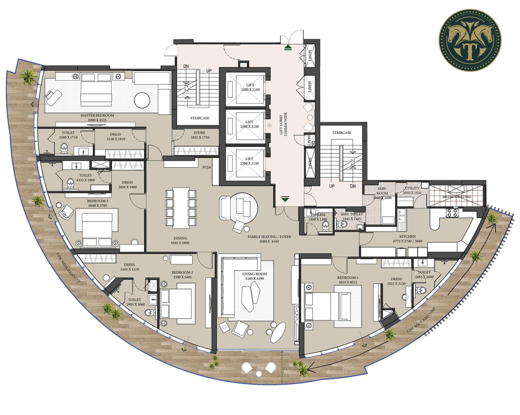 Trecento Residences by Gaur - Jaypee Greens, Greater Noida